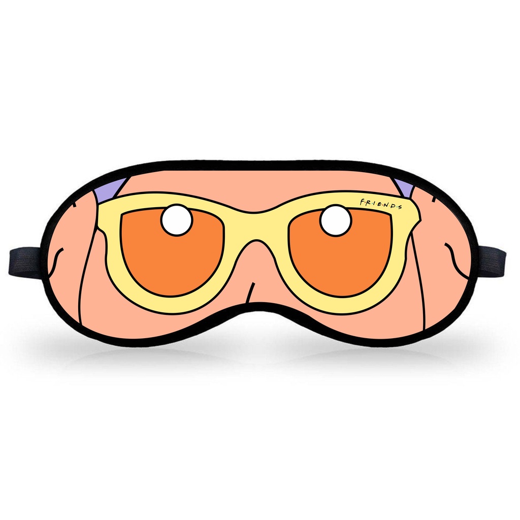 Máscara para dormir Friends Peru Mônica | Shopee Brasil