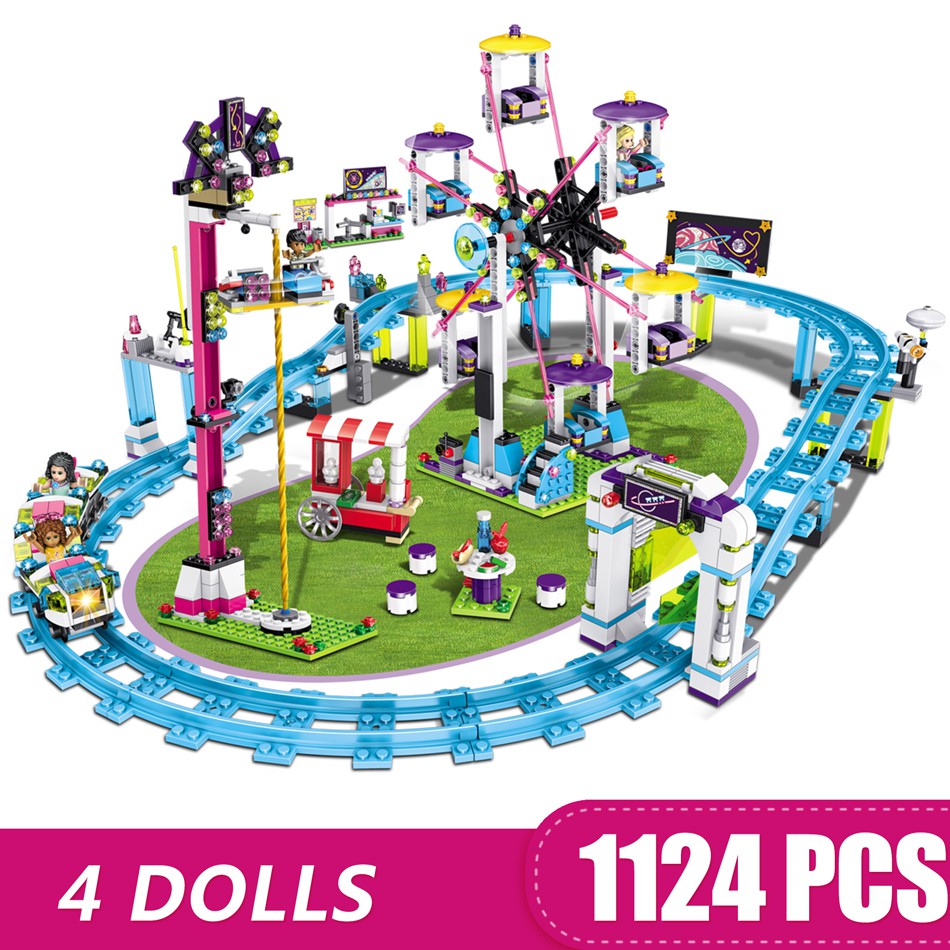 11124pcs Blocos De Construção Bricks Compatível Lego Friends Roller ...