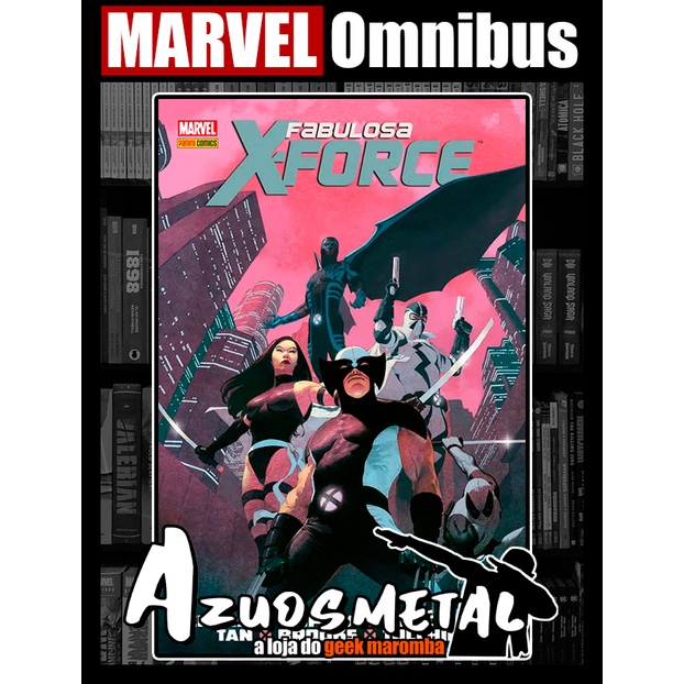 A Fabulosa X-Force [Marvel Omnibus: Panini] | Shopee Brasil