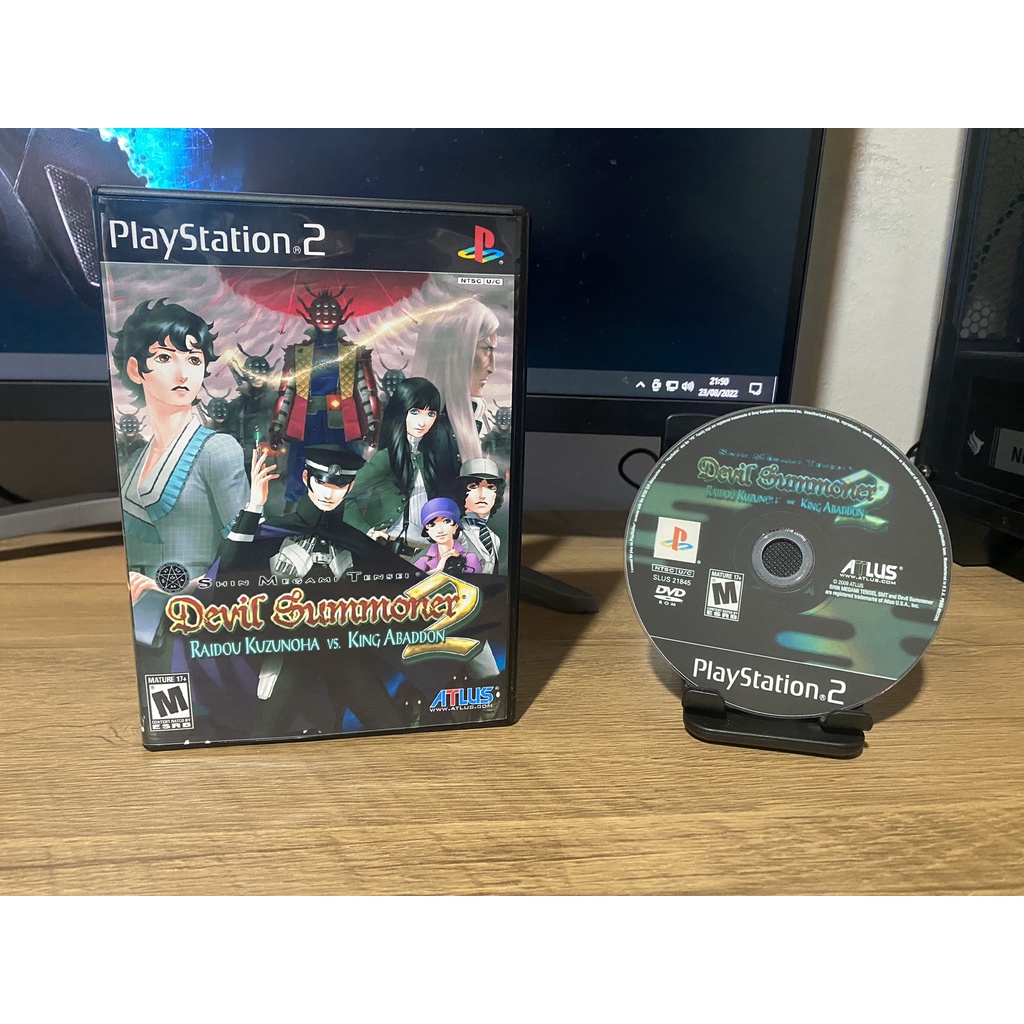 Shin Megami Tensei: Devil Summoner 2 - Raidou Kuzunoha vs. King Abaddon para PS2 | Shopee Brasil