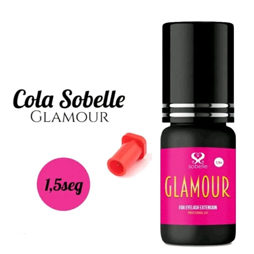 Cola Sobelle Glamuor Para Extensão De Cílios!!! | Shopee Brasil