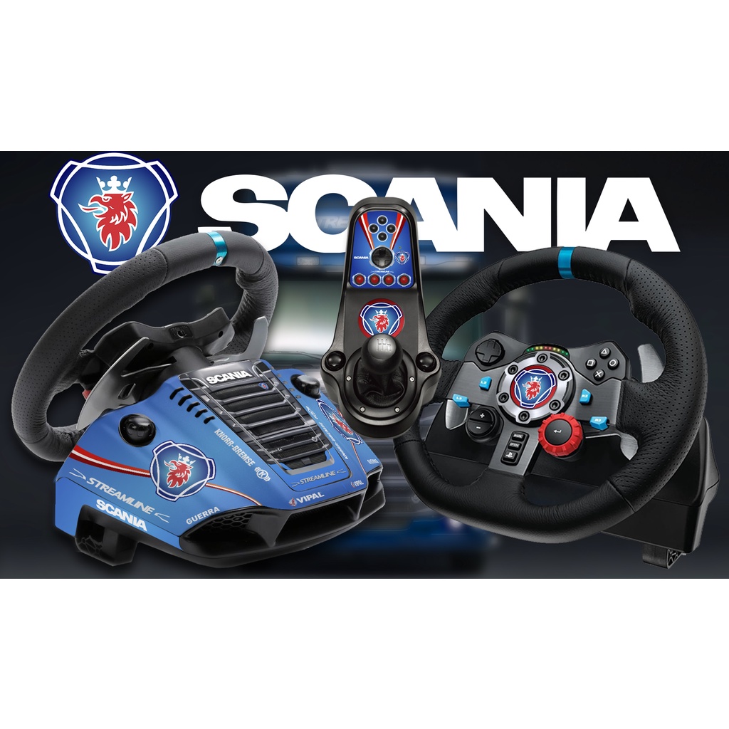 Skin g25/G27/G29/G920/G923 SCANIA | Shopee Brasil