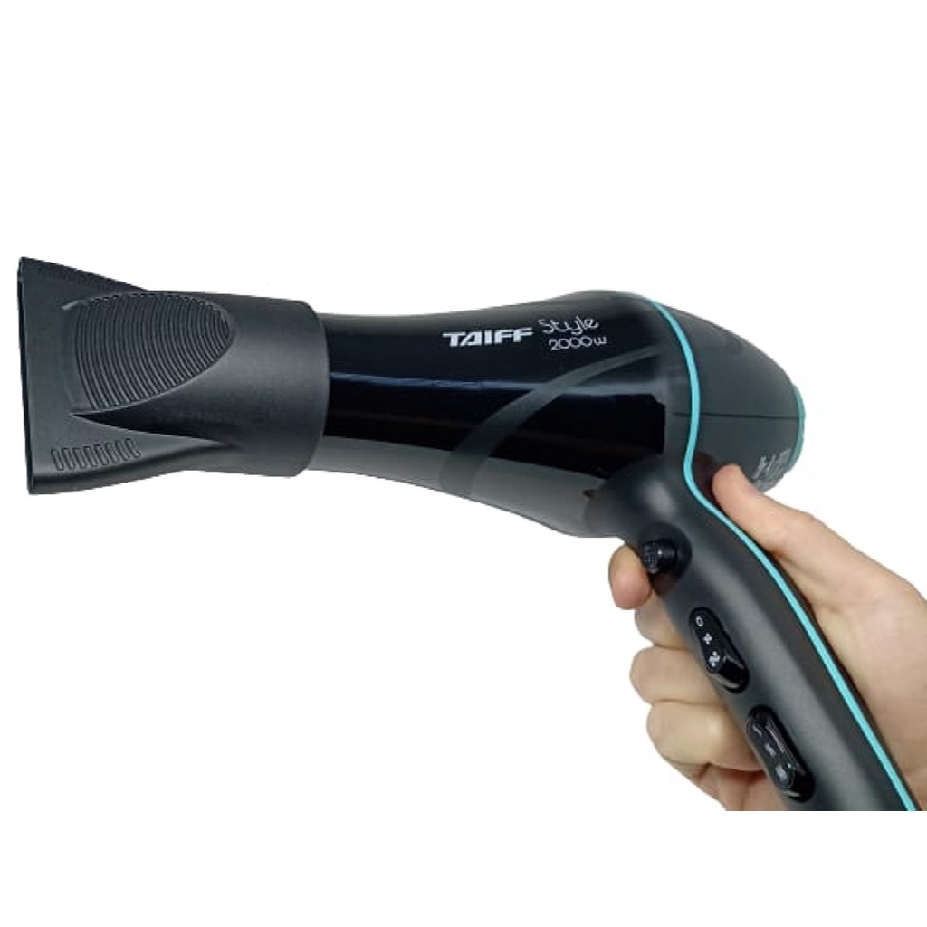 Secador cabelo Taiff Style 2000W 220V casa trabalho viagem | Shopee Brasil