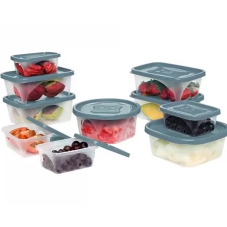 Conjunto Vasilha Cozinha Kit 10 Peças Potes com tampa para Guardar ...
