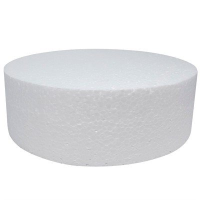 Base de Isopor Bolo fake Circulo 20 x 12 2 UNIDADES 10 x 12 2 UNIDADES ...