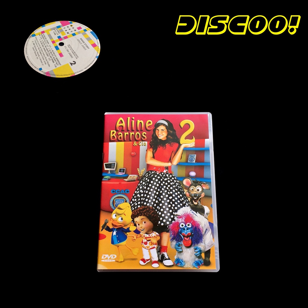 DVD Aline Barros e Cia 2 gospel infantil pop xuxa angélica eliana mara ...