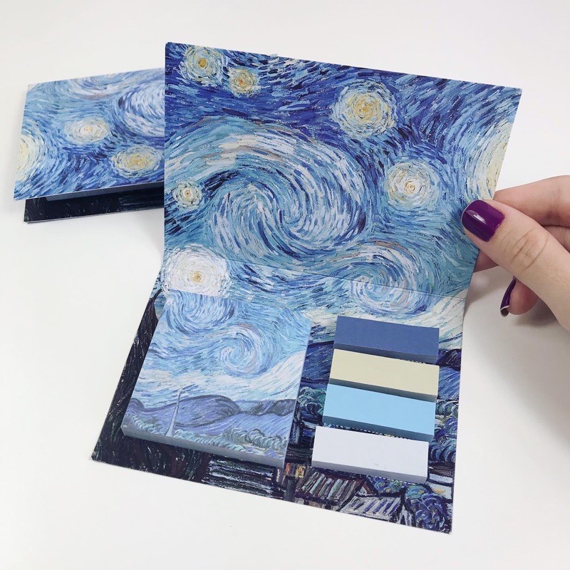 Kit Post It Van Gogh | Shopee Brasil