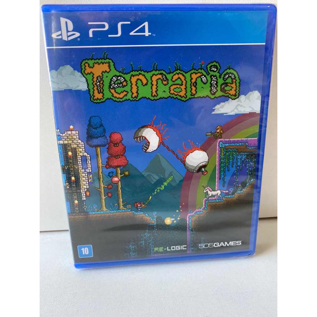 Terraria Ps4 Novo/Lacrado ( física ) | Shopee Brasil