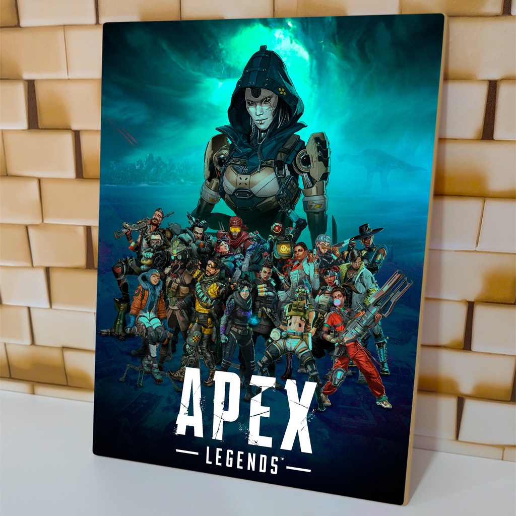 Placa Decorativa Game Apex Legends Poster Alta Definição 28x20cm ...