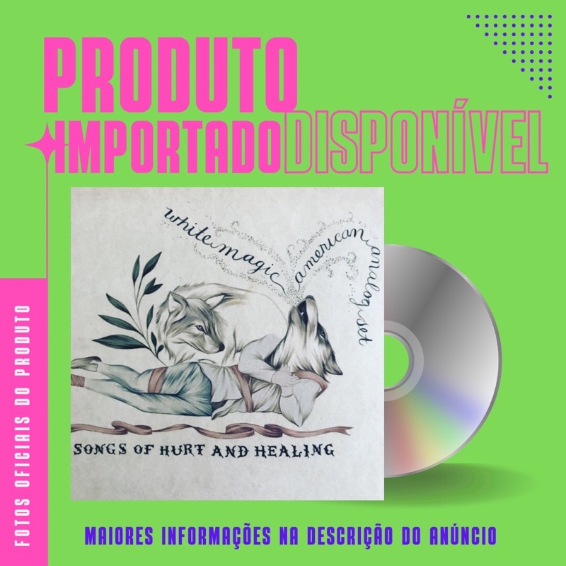 CD EP IMPORTADO WHITE MAGIC - SONG OF HURT AND HEALING | Shopee Brasil