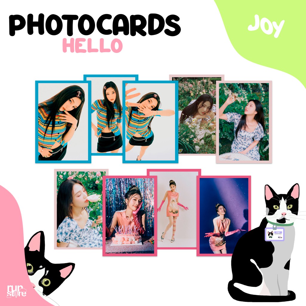Kit Photocards - Hello (joy) | Shopee Brasil