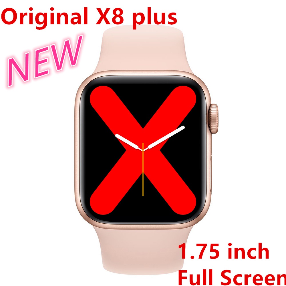 Smartwatch X8 plus Com Tela Inteira 1,75 Pol Bluetooth Com Suporte Para ...