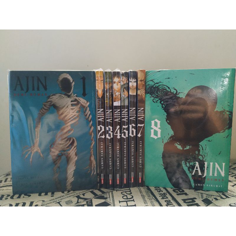 MANGA AJIN VOL 1 AO 8 | Shopee Brasil