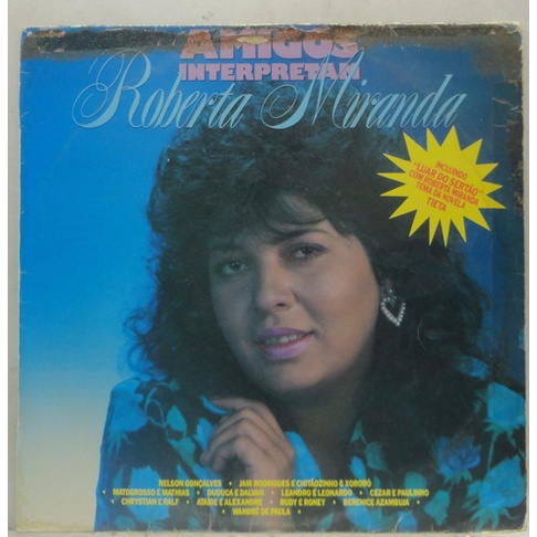 Lp Roberta Miranda - Amigos Interpretam - R200 | Shopee Brasil