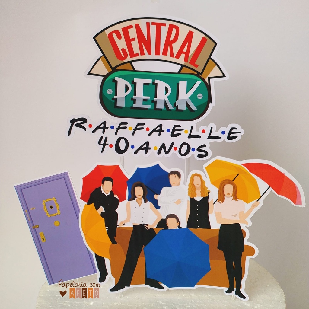 TOPPER DE BOLO FRIENDS | Shopee Brasil