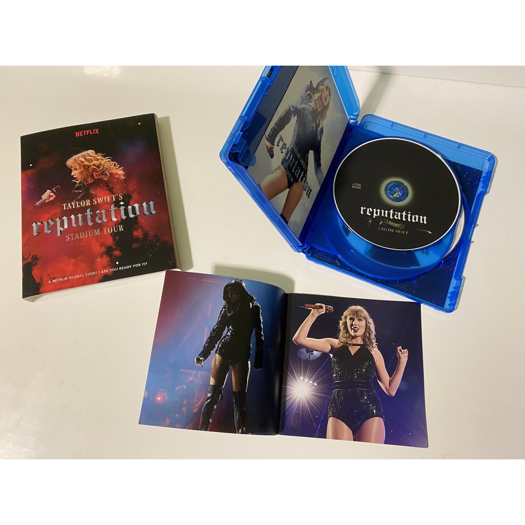 Blu Ray Taylor Swift Reputation Stadium Tour Com Luva E Cd Shopee