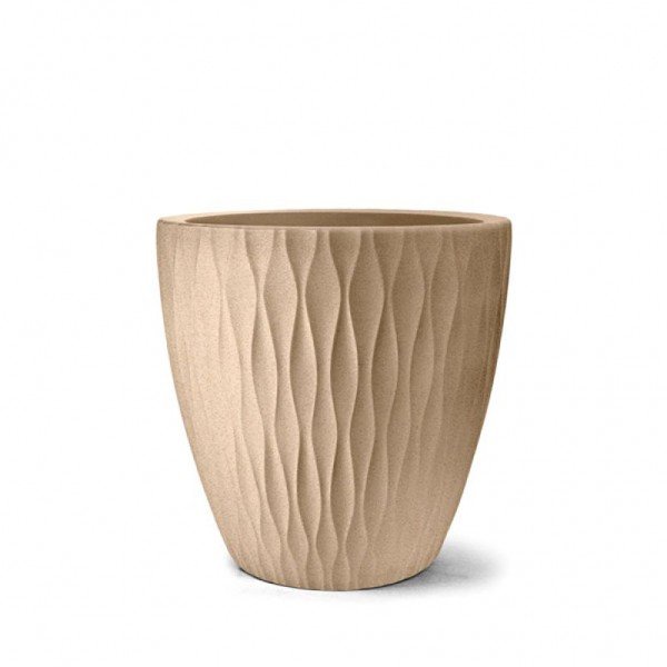 Vaso Polietileno Infinity Redondo Nutriplan - Areia - N50 | Shopee Brasil