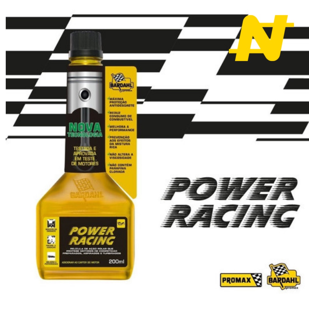 Aditivo Bardahl Power Racing Para Motor Turbinado E Aspirado (NOVA ...