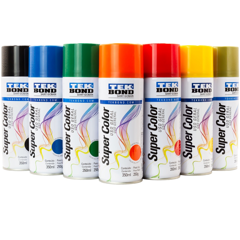 Tinta Uso Geral, Madeira, Artesanato, Metais Colorart Spray CORES ...