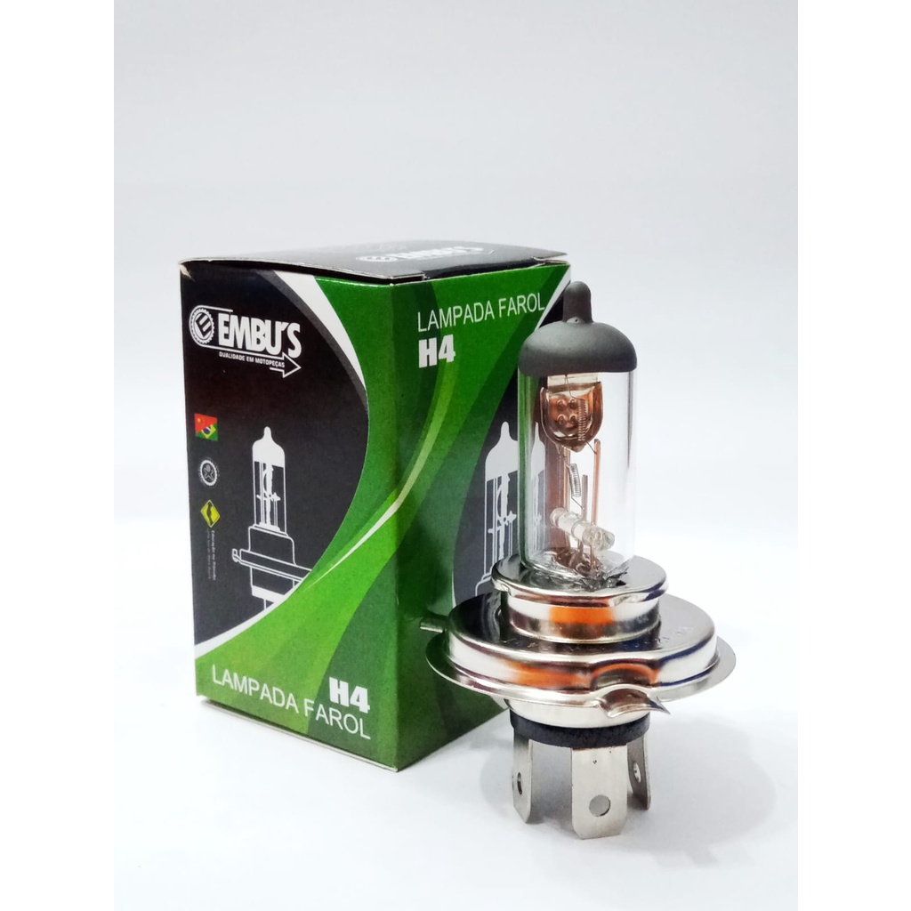 Lâmpada Farol 12V 35/35W Biodo CG/TITAN/FAN/STRADA Embus | Shopee Brasil