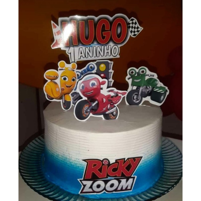 Topo de Bolo Ricky Zoom | Shopee Brasil