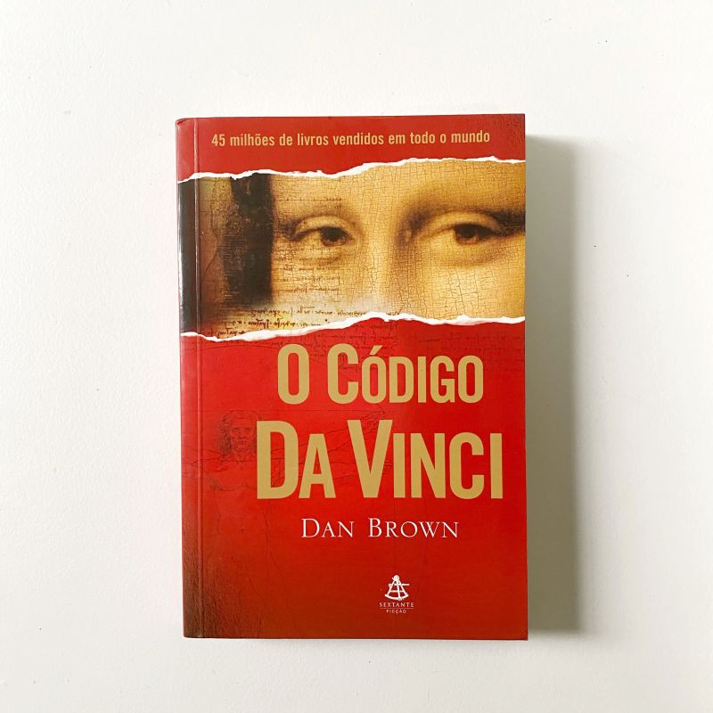 Livro O Código Da Vinci - Dan Brown | Shopee Brasil