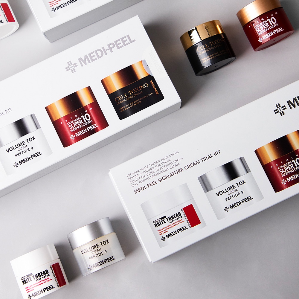 Kit Trial Medipeel Signature Creme / Korea shipping | Shopee Brasil