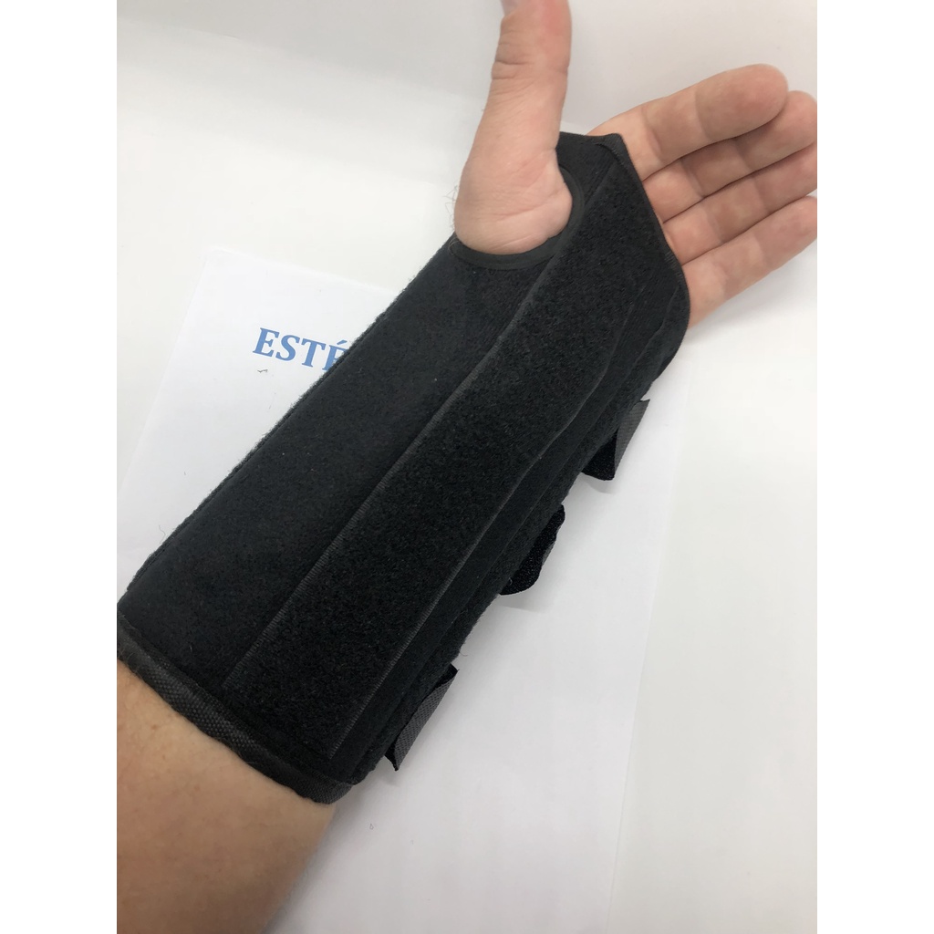 Tala munhequeira Punho Braço Mão esquerda Tendinite Síndrome túnel do ...