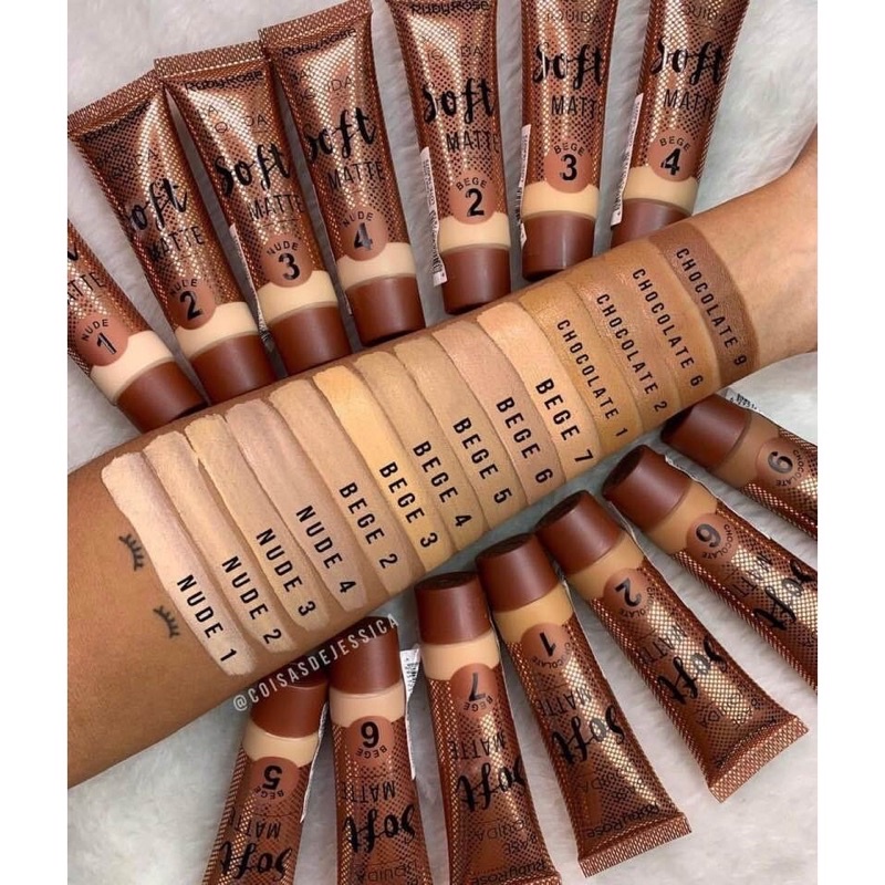 Base Ruby Rose Soft Matte | Shopee Brasil