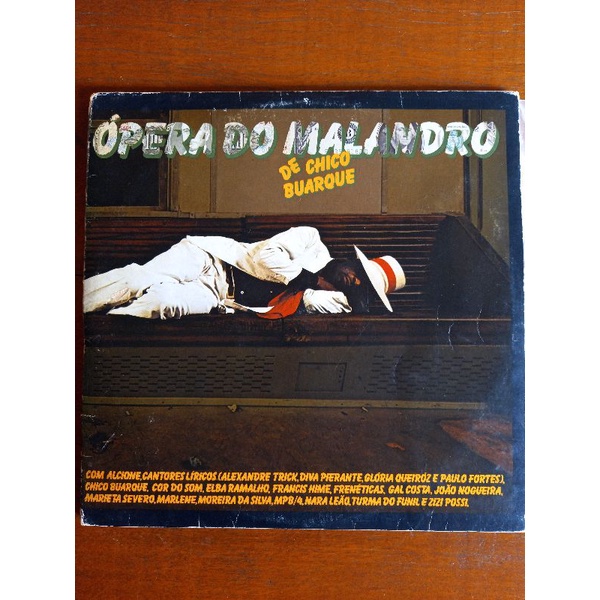 LP DISCO VINIL - Ópera do Malandro - Chico Buarque - Duplo | Shopee Brasil