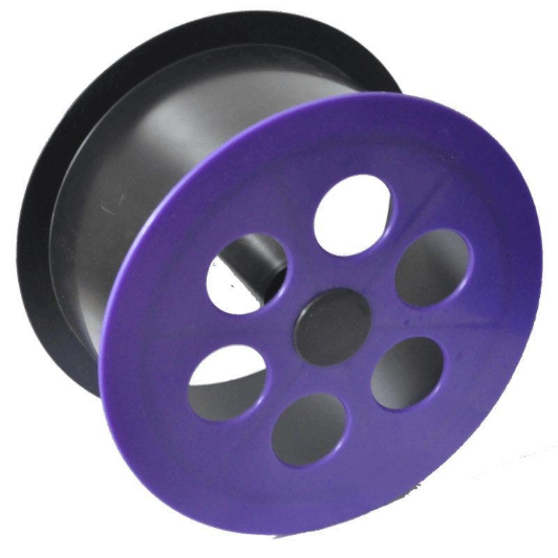 Carretilha Carretel Para Linha De Pipa Com Rolamentos Roxa | Shopee Brasil