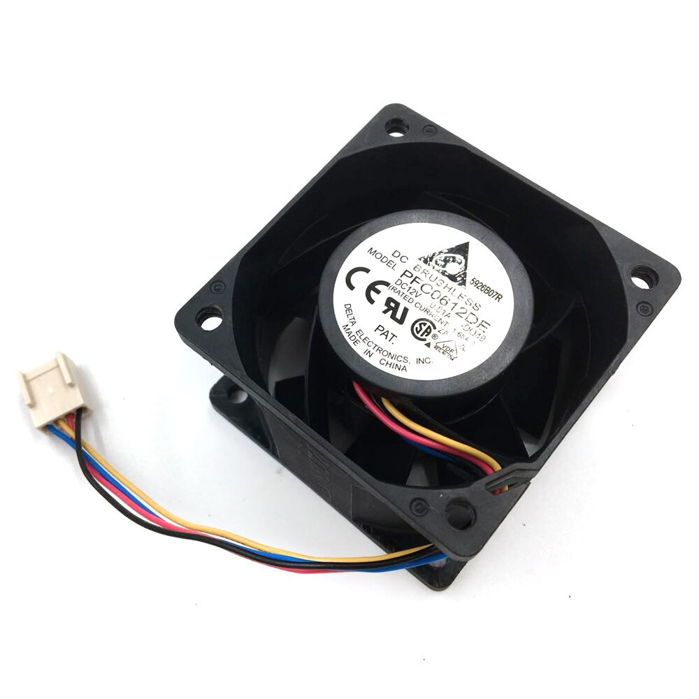 12v Fan Cooler Gabinete Industrial Rack Servidor Elevador Inversor 60 x ...