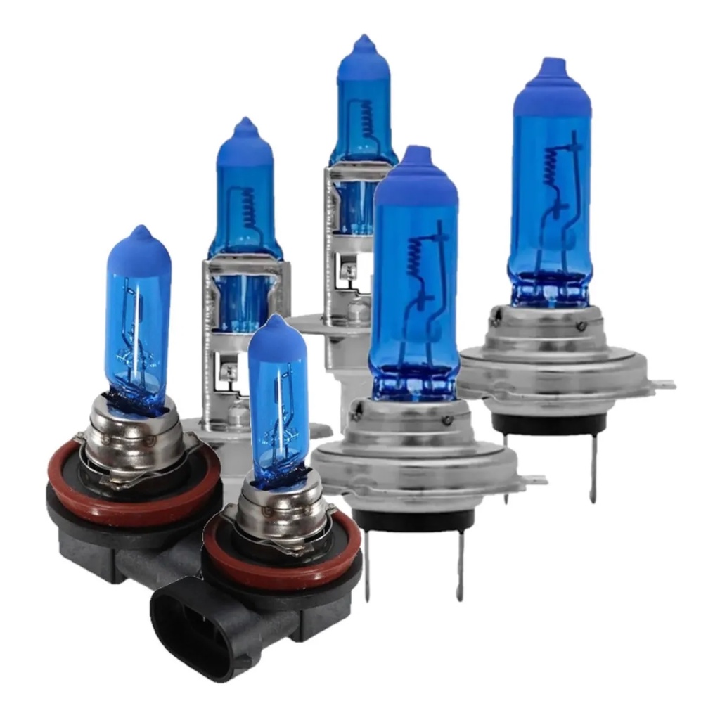 Kit 6 Lampadas Automotivas Ultra Super Led para Farol Dianteiro de ...