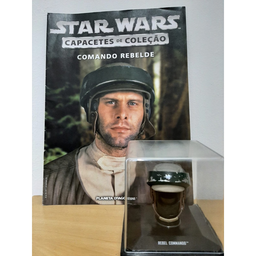 Capacete Comando Rebelde Star Wars - Planeta Deagostini | Shopee Brasil