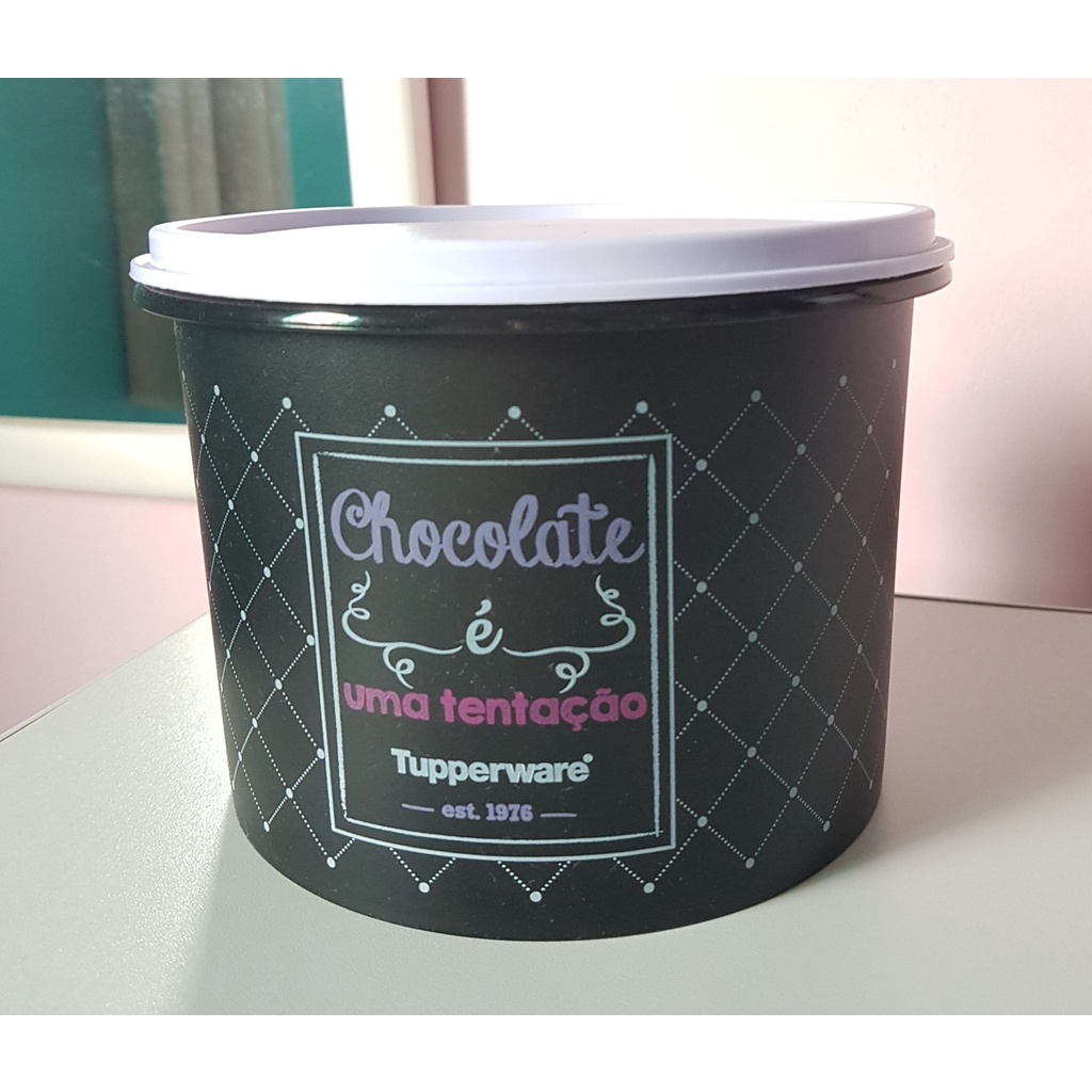Tupperware Caixa Chocolate Bistrô 1,3kg | Shopee Brasil
