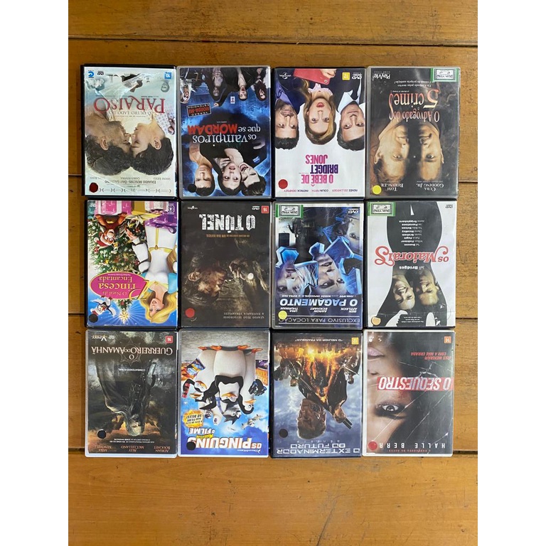 Filmes 50 Dvds com estojo | Shopee Brasil