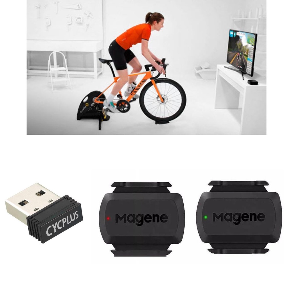 Kit Zwift Onelap Antena Ant+ Usb Sensor Velocidade Cadência | Shopee Brasil