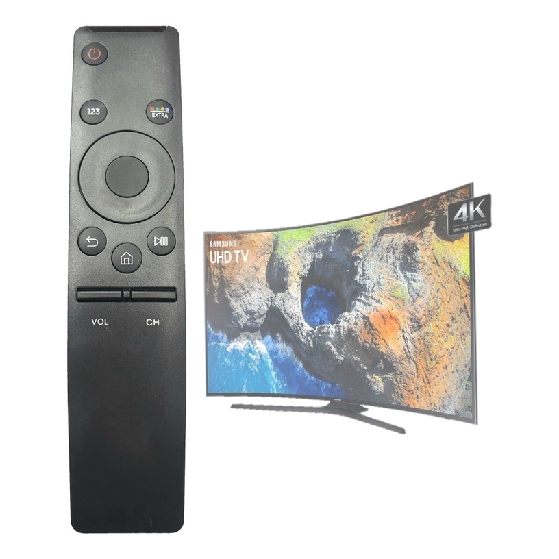 Controle Remoto Samsung Tela Curva 4 K Smart Tv | Shopee Brasil