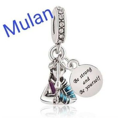 Berloque Princesa Mulan | Shopee Brasil