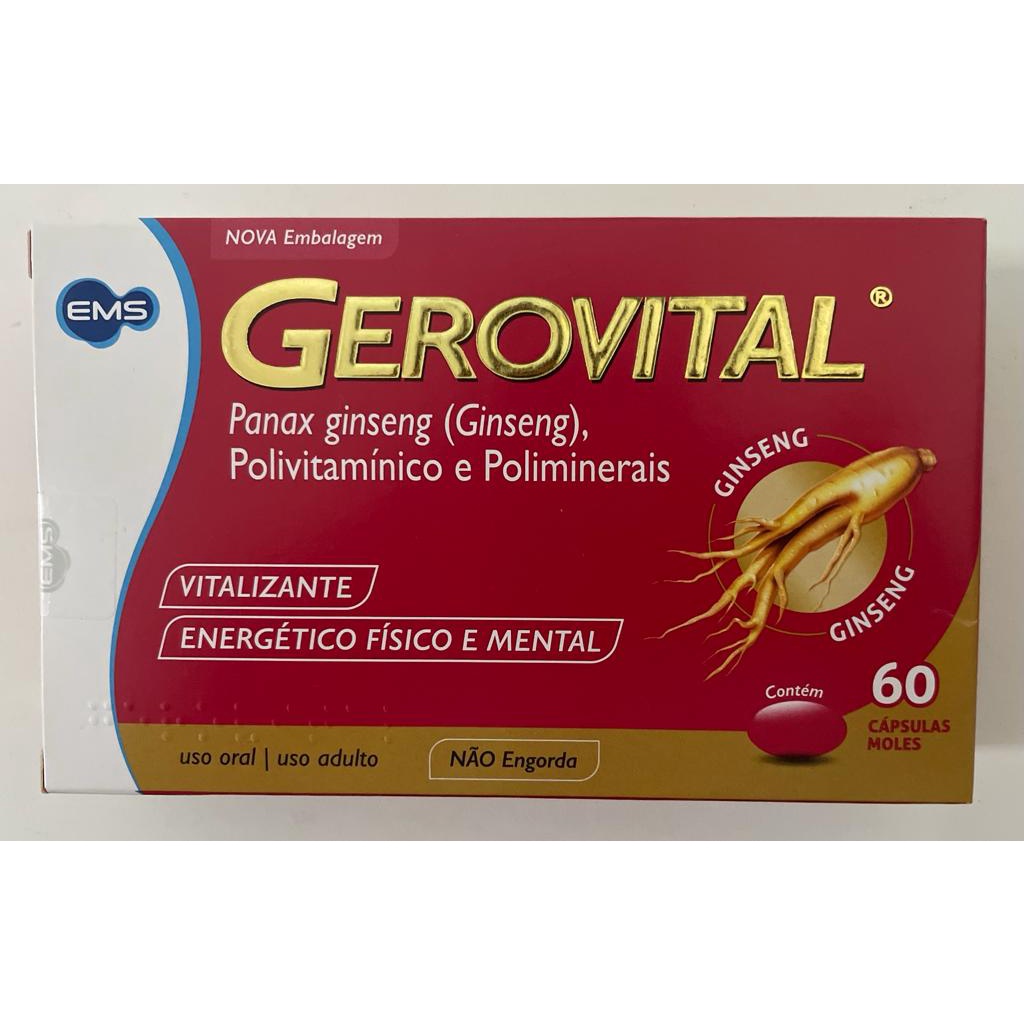 gerovital c/60 capsulas | Shopee Brasil