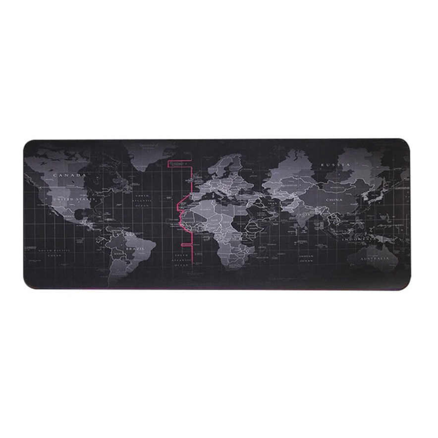 Mouse Pad Grande 80x30 Mapa Mundi - Mousepad Gamer - Antiderrapante ...