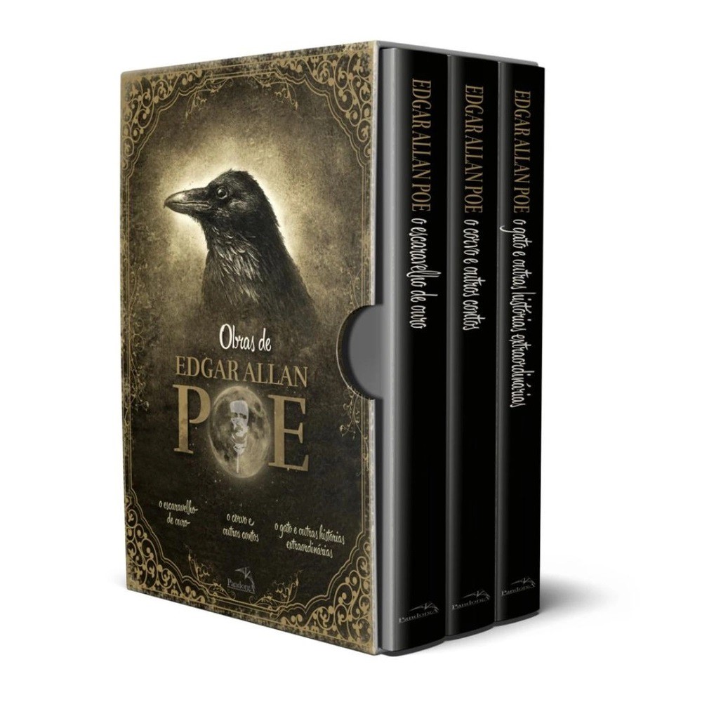 Box - Edgar Allan Poe - Histórias Extraordinárias - 3 Volumes (NOVO e ...