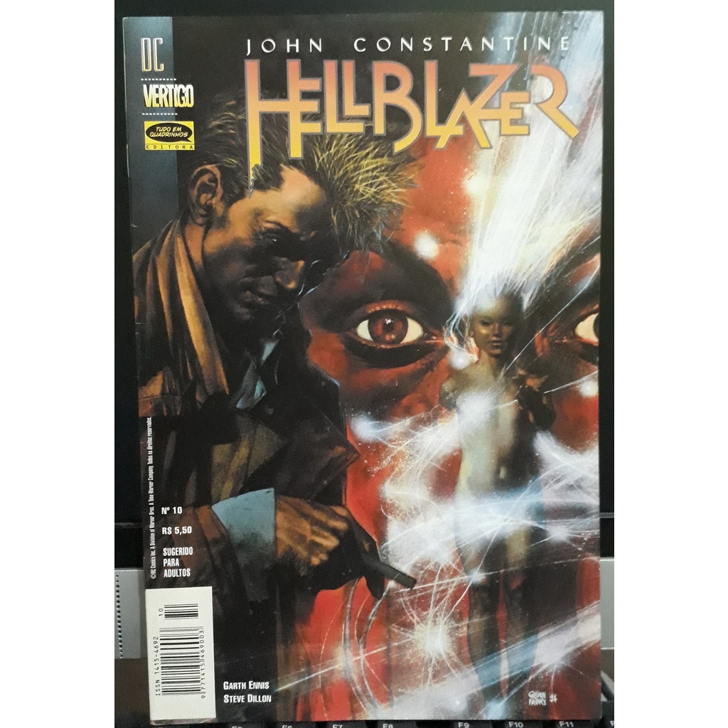 John Constantine: Hellblazer 10 (Tudo em Quadrinhos, 1999) - HQ - DC Comics / Vertigo ...