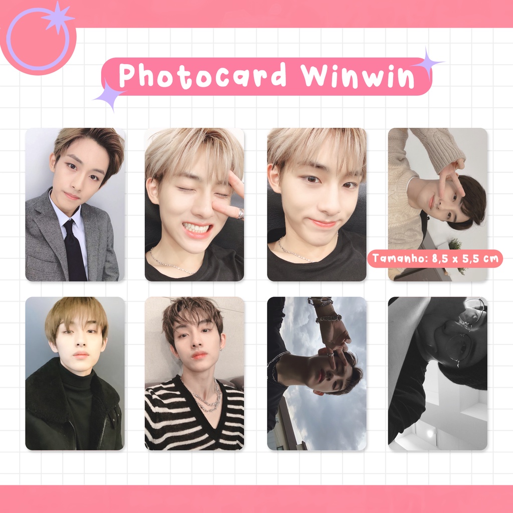Winwin Photocard Fanmade | Nct u Wayv K-pop kpop | Shopee Brasil