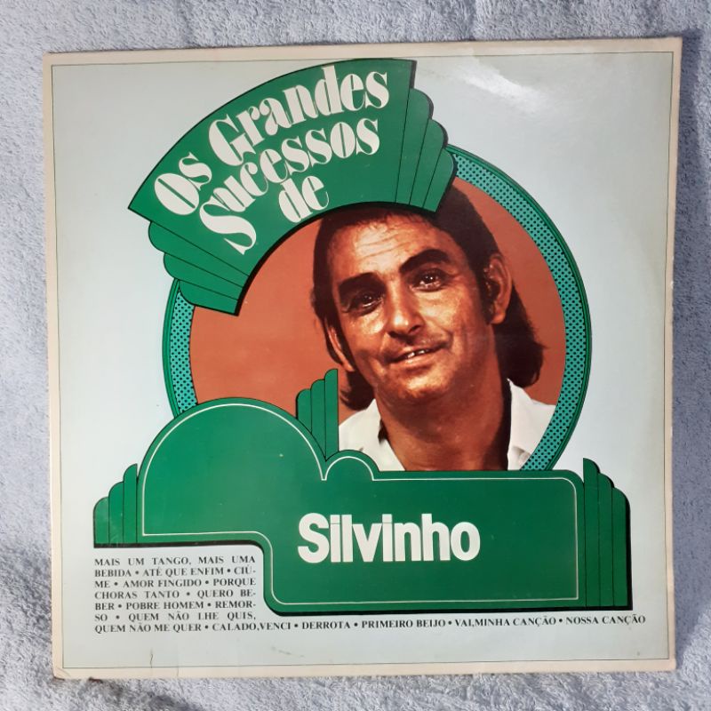 LP DISCO VINIL - SILVINHO - GRANDES SUCESSOS. | Shopee Brasil
