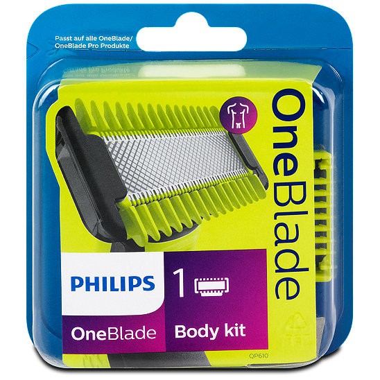 Philips Oneblade Body Kit Lamina One Blade + Pentep | Shopee Brasil