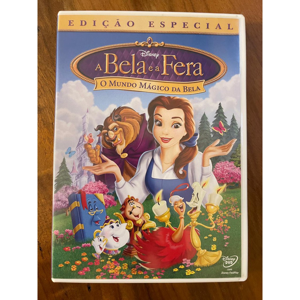 DVD A Bela E A Fera - O Mundo Mágico Da Bela - Disney | Shopee Brasil