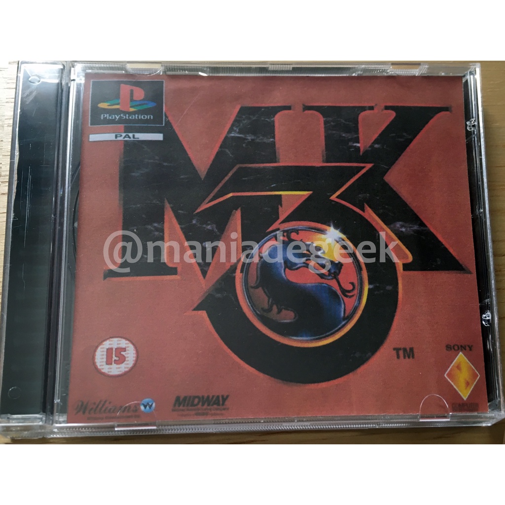 Jogo Mortal Kombat 3 de Play1 PsOne | Shopee Brasil