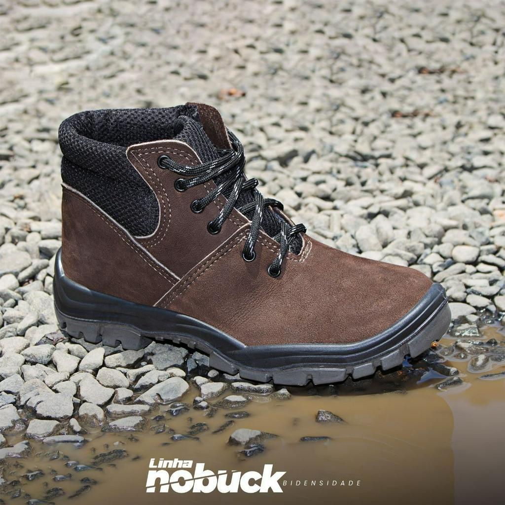 Bota Rhino Segurança Epi Masculina Feminina Nobuck | Shopee Brasil