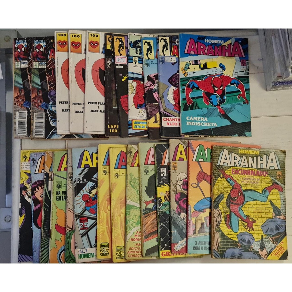 O Homem Aranha - Formatinho Abril | Shopee Brasil